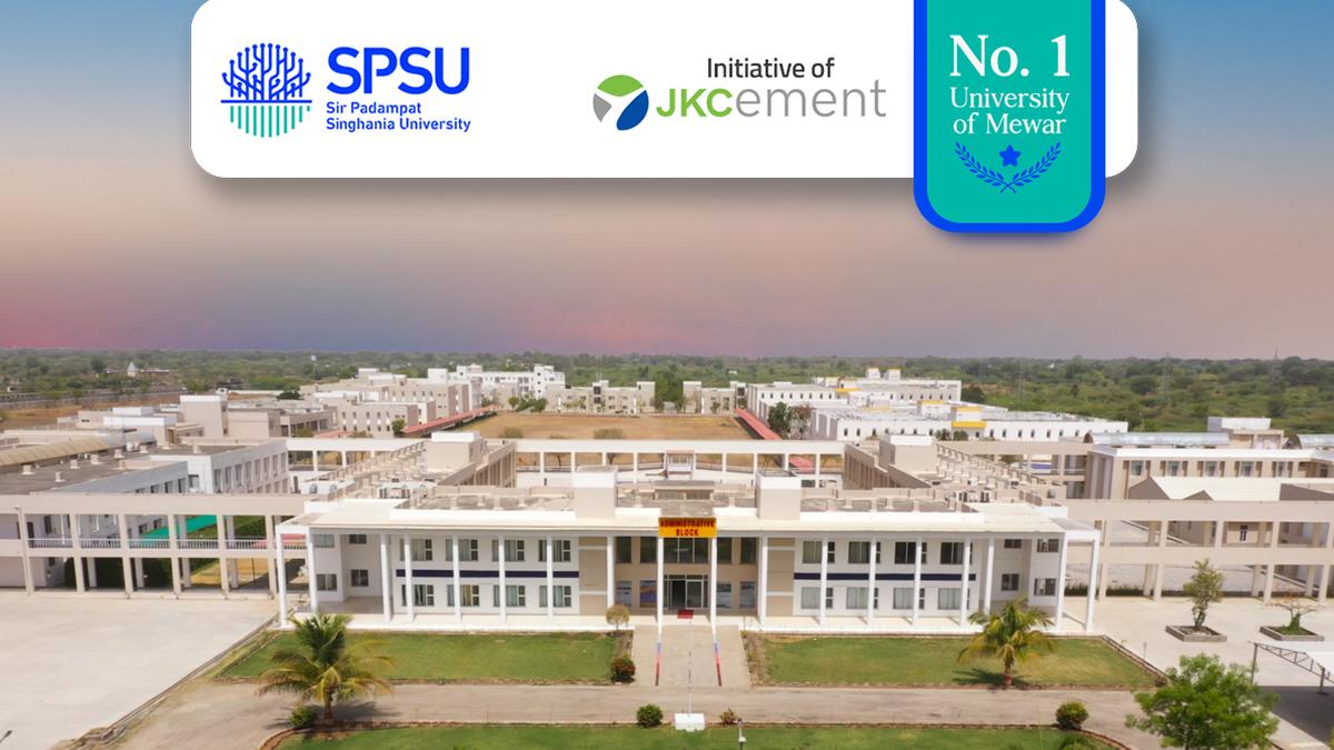 JK Cement’s Sir Padampat Singhania University – SPSU Udaipur reveals new Approach; complements ...